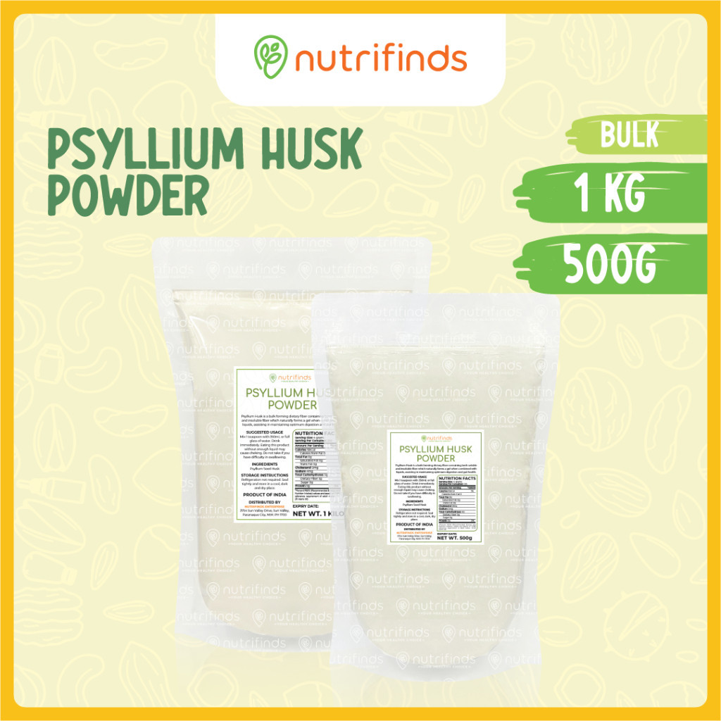 Nutrifinds® Psyllium Husk (Isabgol) Powder - BULK | Shopee Philippines