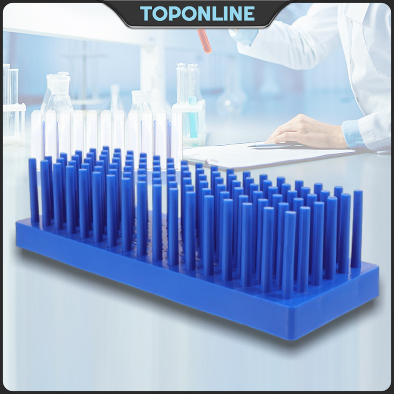 102 Column Test Tube Holder Laboratory Plastic Test Tube Drying Stand ...
