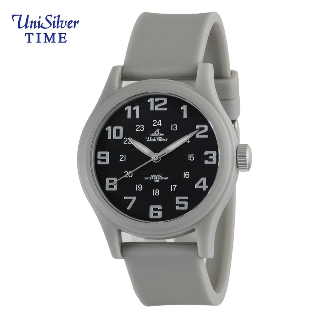 UniSilver TIME Men's Analog Rubber KW3750-1011 Watch | Shopee Philippines