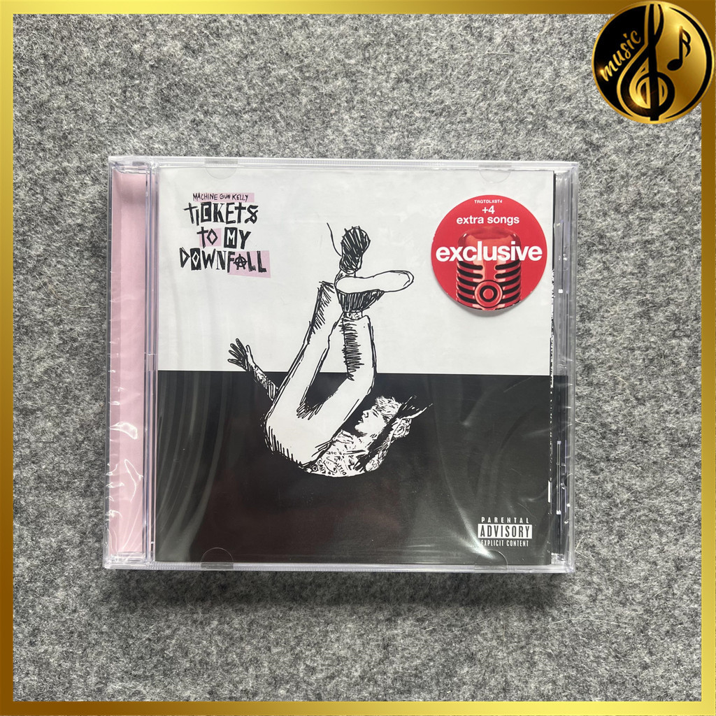 Original mgk Machine Gunkelly Tickets To My Downfall +4 Extra Songs CD ...