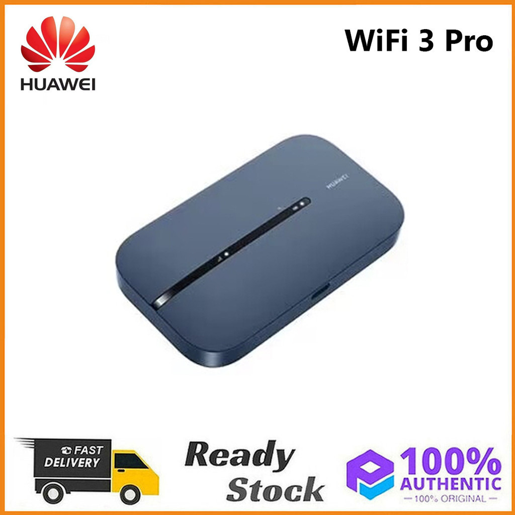 Original Huawei WiFi 3 Pro 4G/5G Portable Mobile Router 300Mbps High Speed 3000mAh Large Battery ...