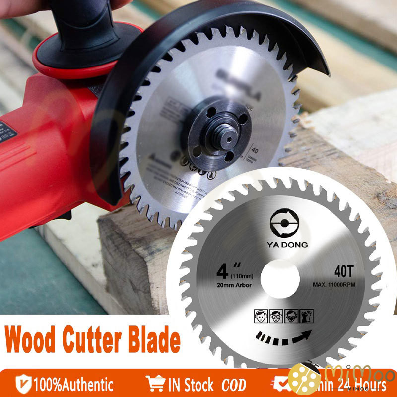 4inch 30T/40T Circular Saw Blade Wood Cutting Disc Alloy Steel Hard and ...