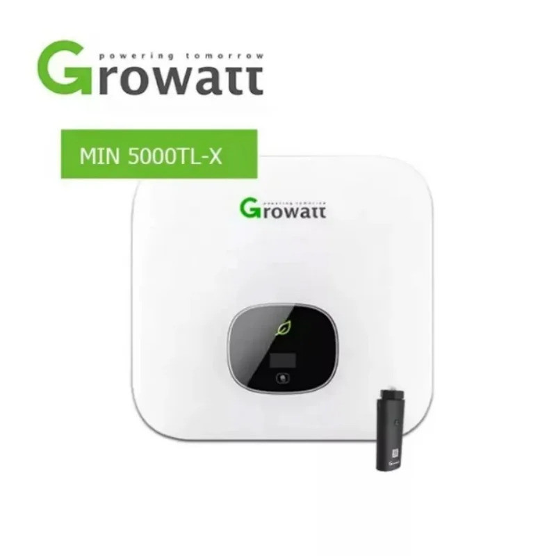 Inventory Growatt Solar Inverter 5,000W Touch Button and Oled Display ...