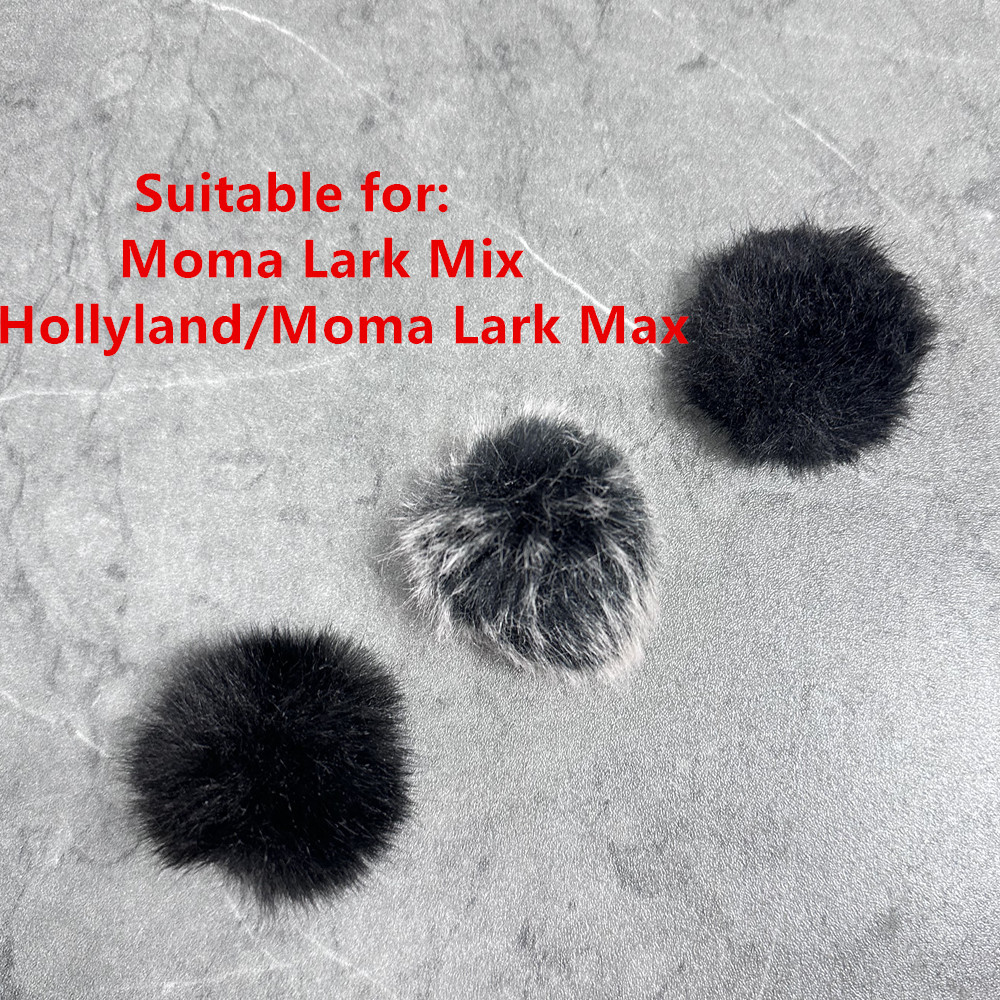 Furry Windscreen for Moma Hollyland Lark MIX MAX Wireless Microphone Transmitter | Shopee ...