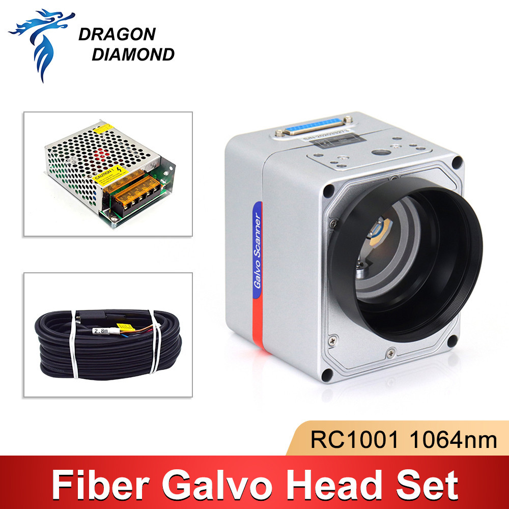 Original RC1001 Fiber Laser Scanning Galvo Head Set 1064nm Apeature ...