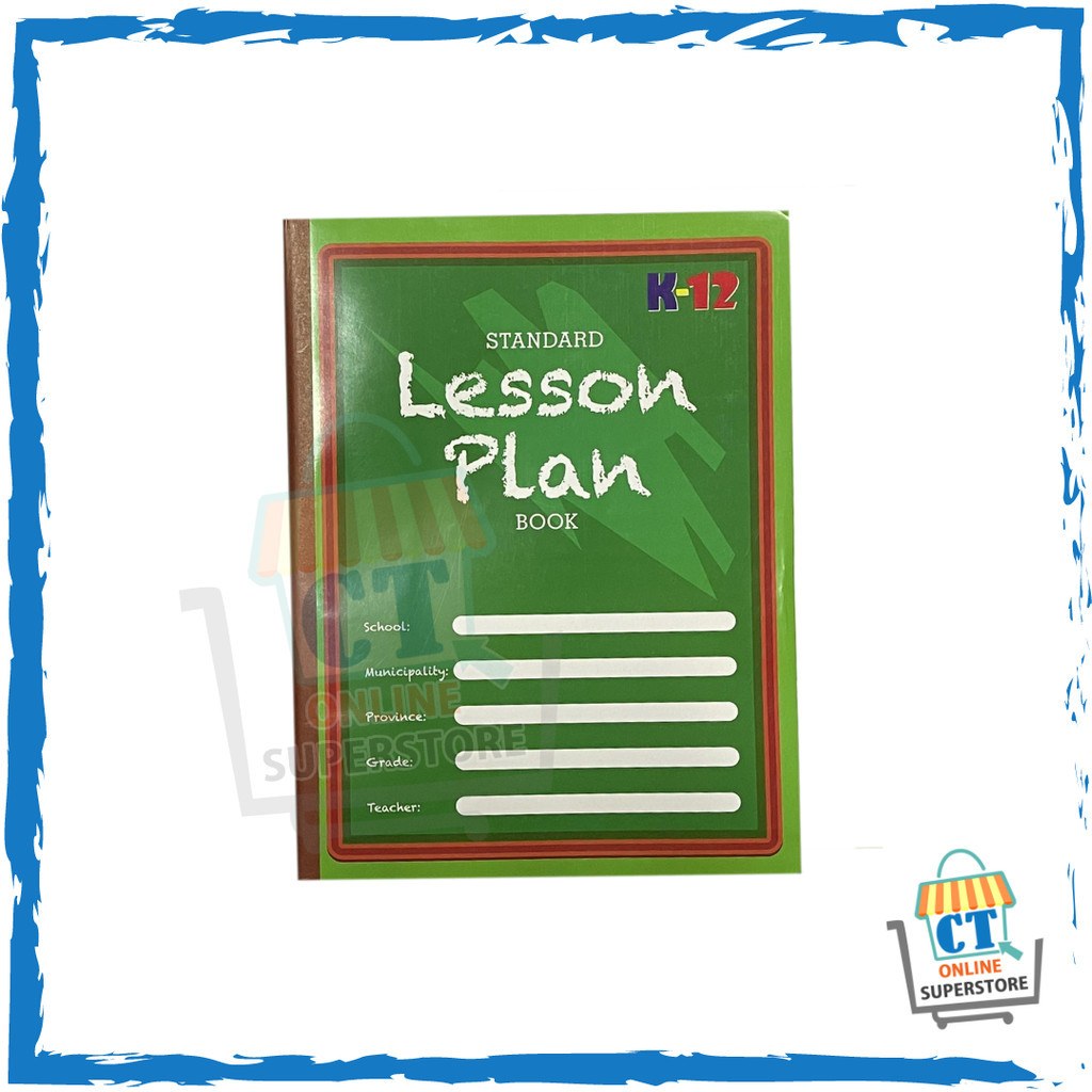 VECO Lesson Plan 8x11inches K-12 Standard Lesson Plan | Shopee Philippines