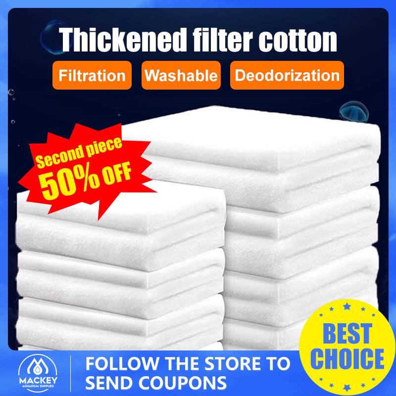 Aquarium quality wool filter cotton fish tank filter Sponge foam for ...