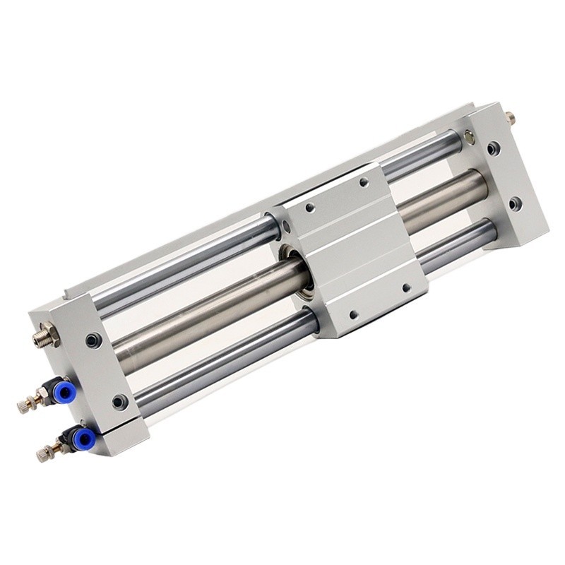 Rod-less cylinder with guide rail RMT16 20 25 32 40-100x 200 ...