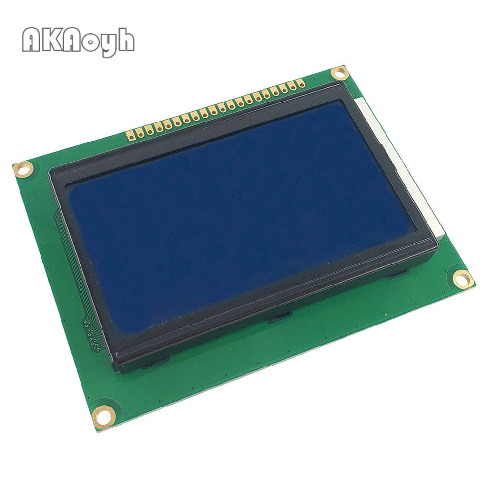12864 128x64 Dots Graphic Blue / Yellow Green Color Backlight LCD ... 12864 128x64 Dots Graphic Blue / Yellow Green Color Backlight LCD ...