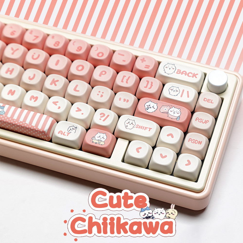 Chiikawa PBT Keycaps/set 138Keys Dye-Sublimation MOA Profile Custom ...