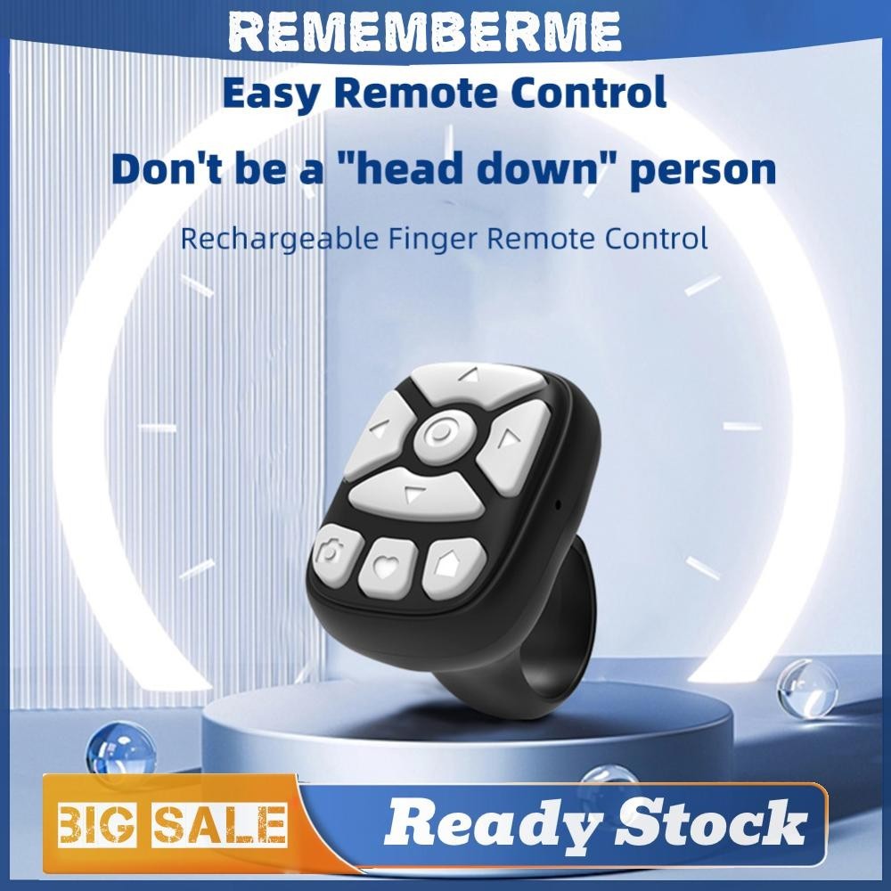 Remote Control E-book Page Turner Bluetooth-Compatible Wireless Camera ...