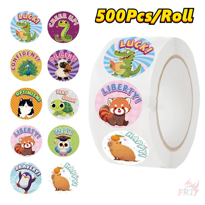 Q Animals - Inspiring English Words Q-1 . Kids Rewards Stickers 500Pcs ...