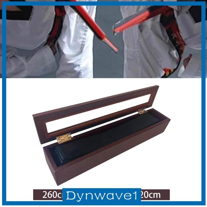 [Dynwave1] Karate Belt Display Box with Belt Martial Arts Belts ...
