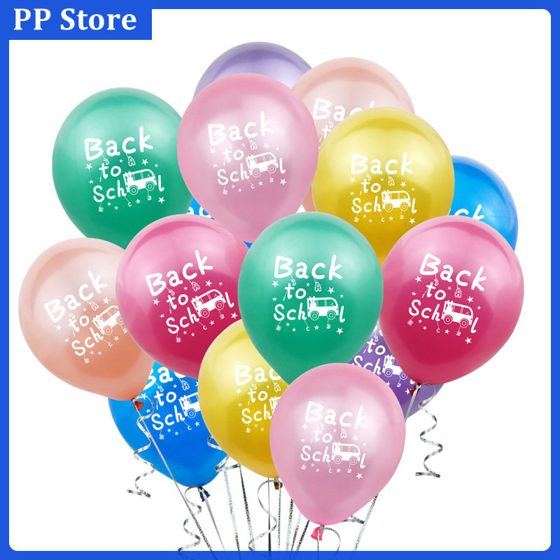 Ballons Balloons Welcome Back to School Decoration Season Student Party ...