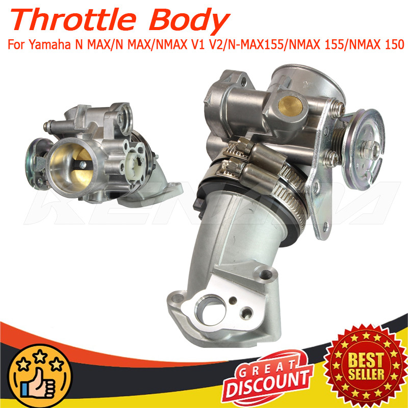 KENADA Racing Throttle Body For Yamaha N MAX /N MAX/NMAX V1 V2/N-MAX155 ...