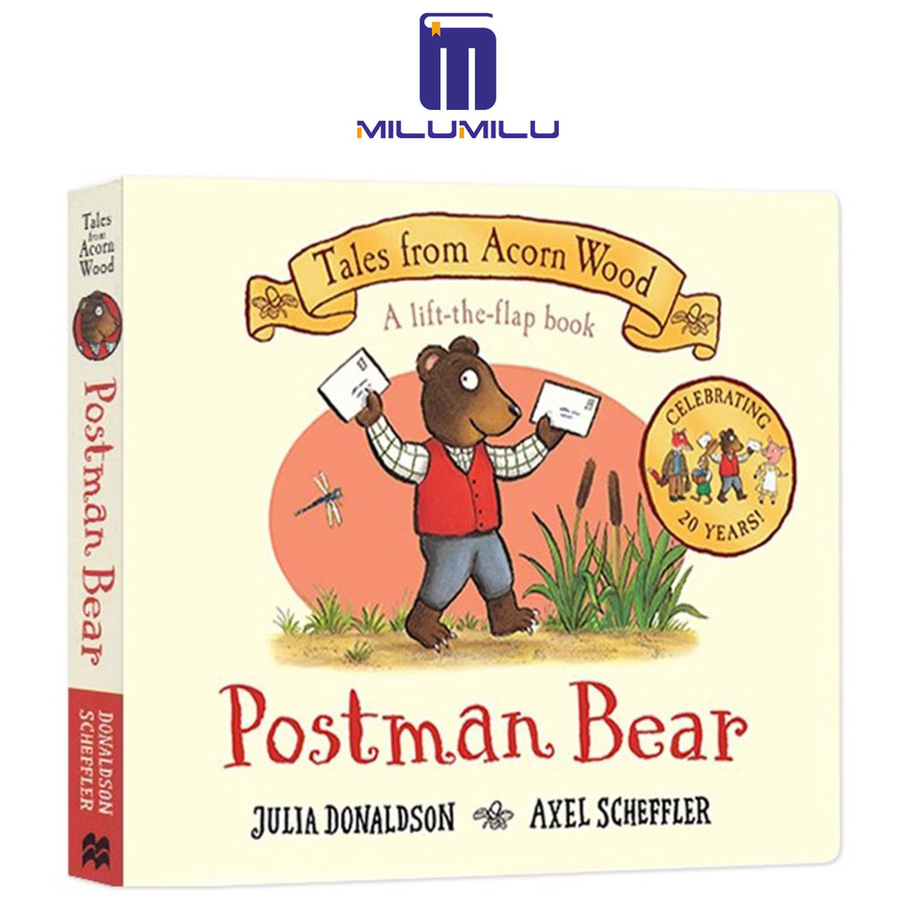 Postman Bear: A Lift-the-flap Story (Tales From Acorn Wood) Board book ...