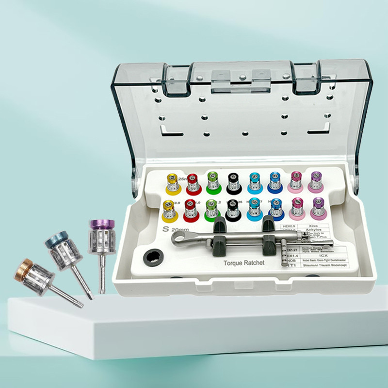 Premium Dental Implant Torque Wrench and Screwdriver Prosthetic Kit ...