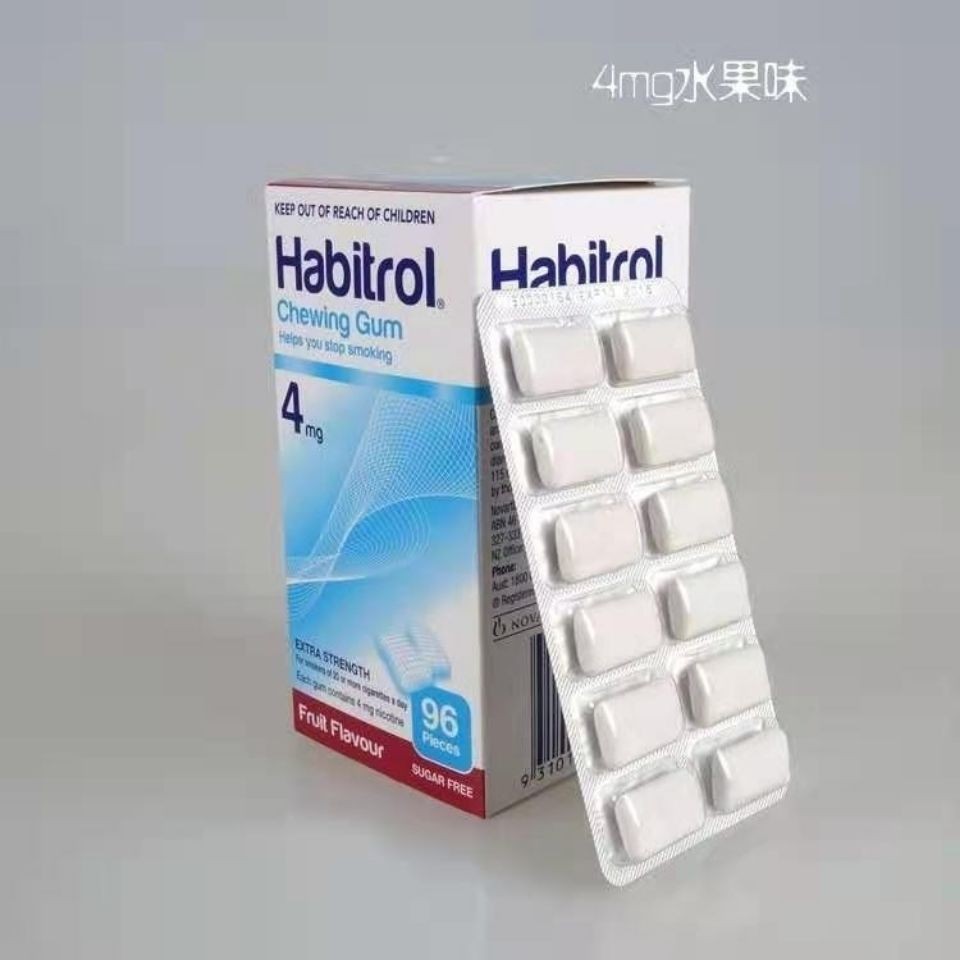73% Repurchase Rate habitrol Nova 4mg Mint Nicotine Quit Smoking Candy ...