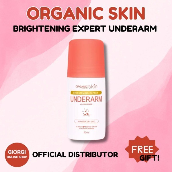 ORGANIC SKIN Intensive Whitening Underarm Powder Dry Deo | Shopee ...