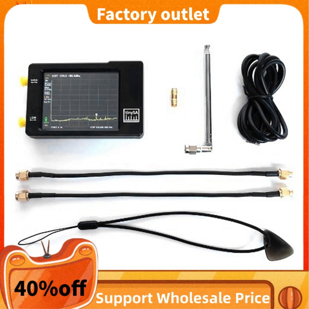 In Hand Tiny Spectrum Analyzer 2.8 Inch Display 100kHz to 960MHz with ...