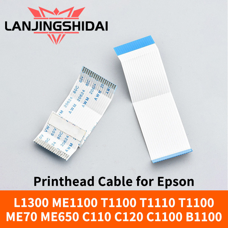 1Set Printhead Cable for Epson L1300 ME1100 T1100 T1110 T1100 ME70 ...