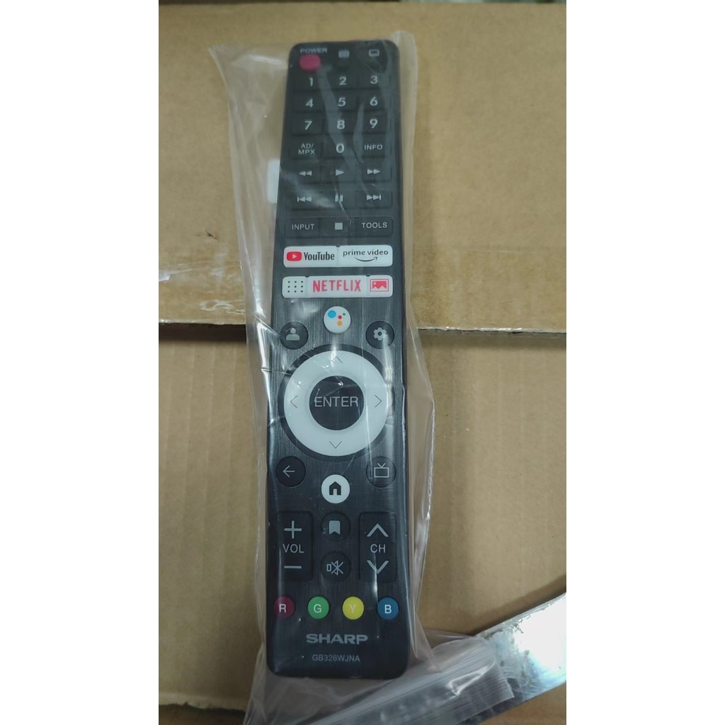 Sharp TV Voice Remote Control GB326WJNA for 2T-C50EG1X 2T-C42EG1X 2T ...