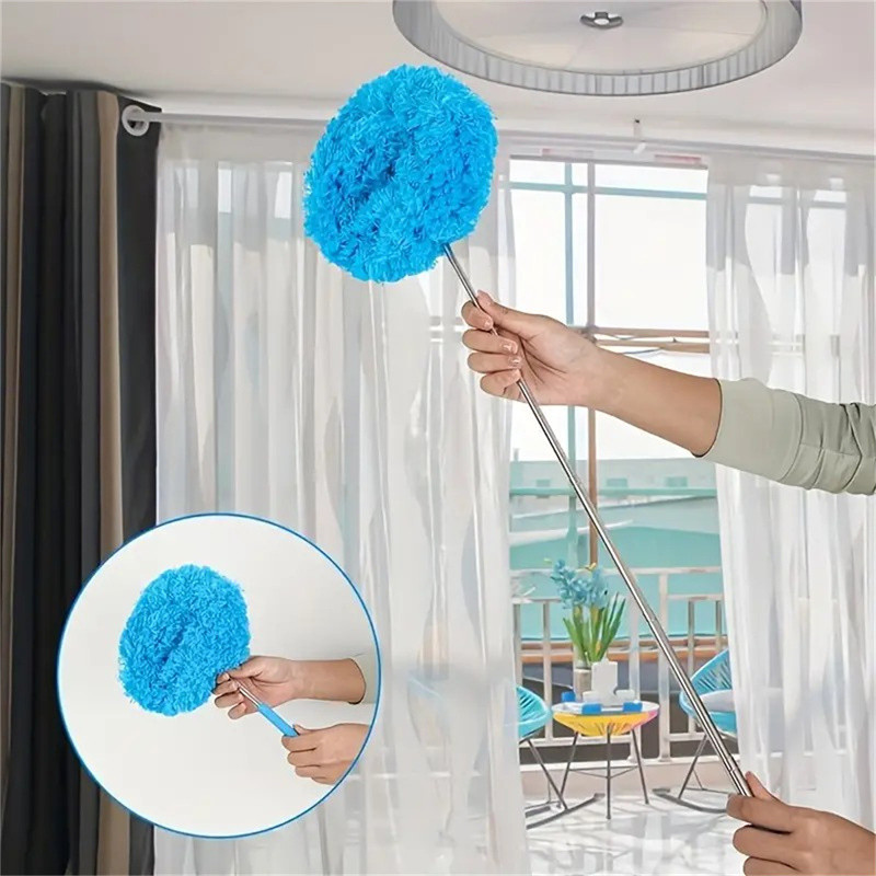 (HK2)1PC Dust Brush Wall Duster Extendable Duster Outdoor Spider Web ...