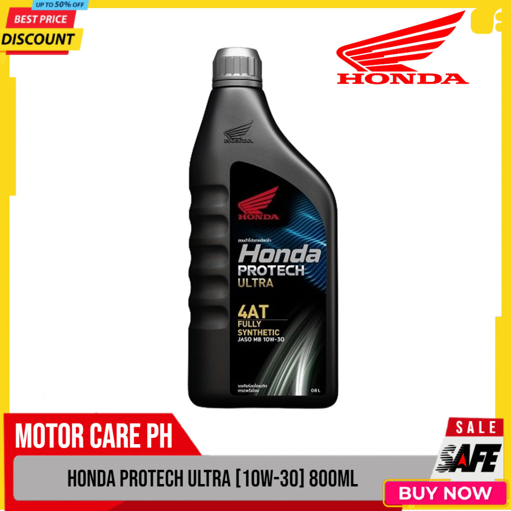 Honda Oil Protech Ultra 4AT Fully Synthetic 10W-30 | Shopee Philippines