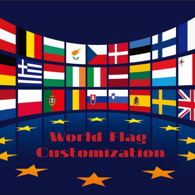 (With Flagpole)More Than 200 Different Countries World Flags National ...