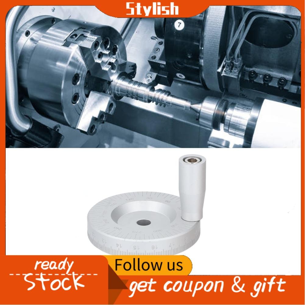 Stylish365 8mm Inner Diameter Aluminum Alloy Lathe Handwheel High ...