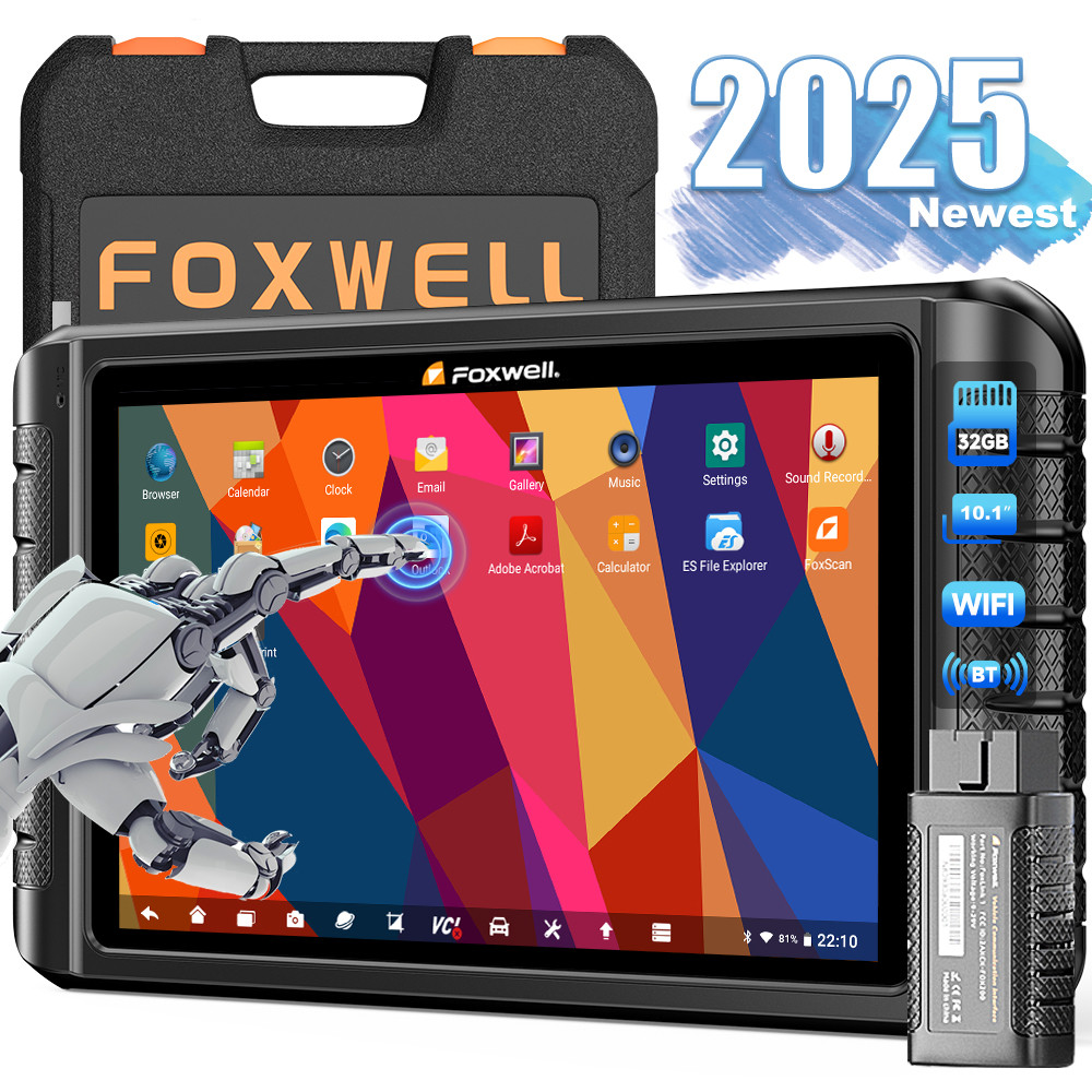 FOXWELL NT1009 Automotive Bi-directional BT OBD2 Scanner Full System ...