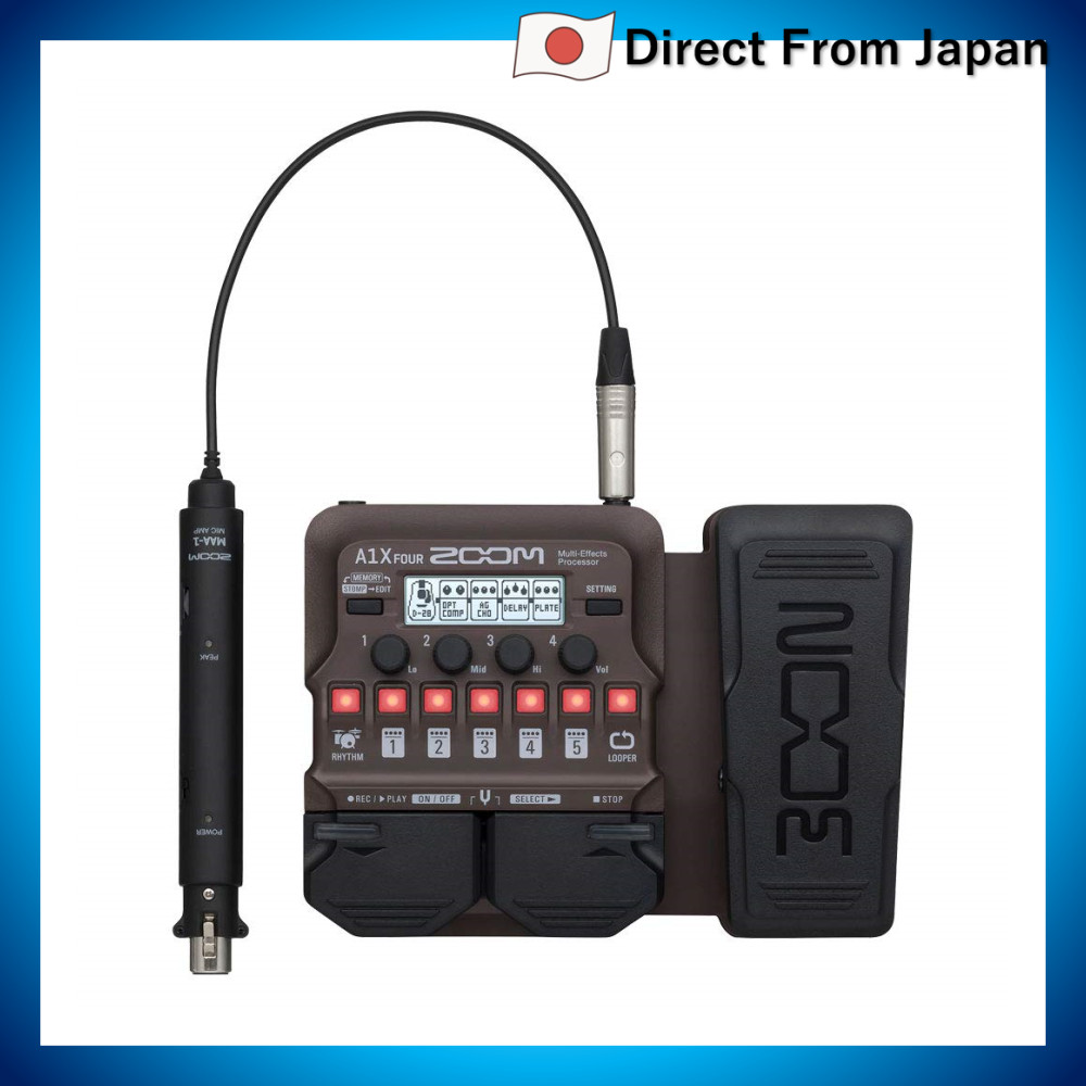 ZOOM Zoom A1X FOUR multi-effector multi-effects processor with pedal ...