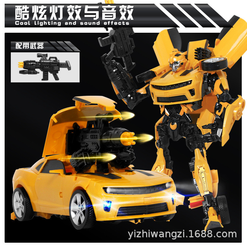 Transformers Toy Model Car Robot Bumblebee Dinosaur Grimlock Action ...