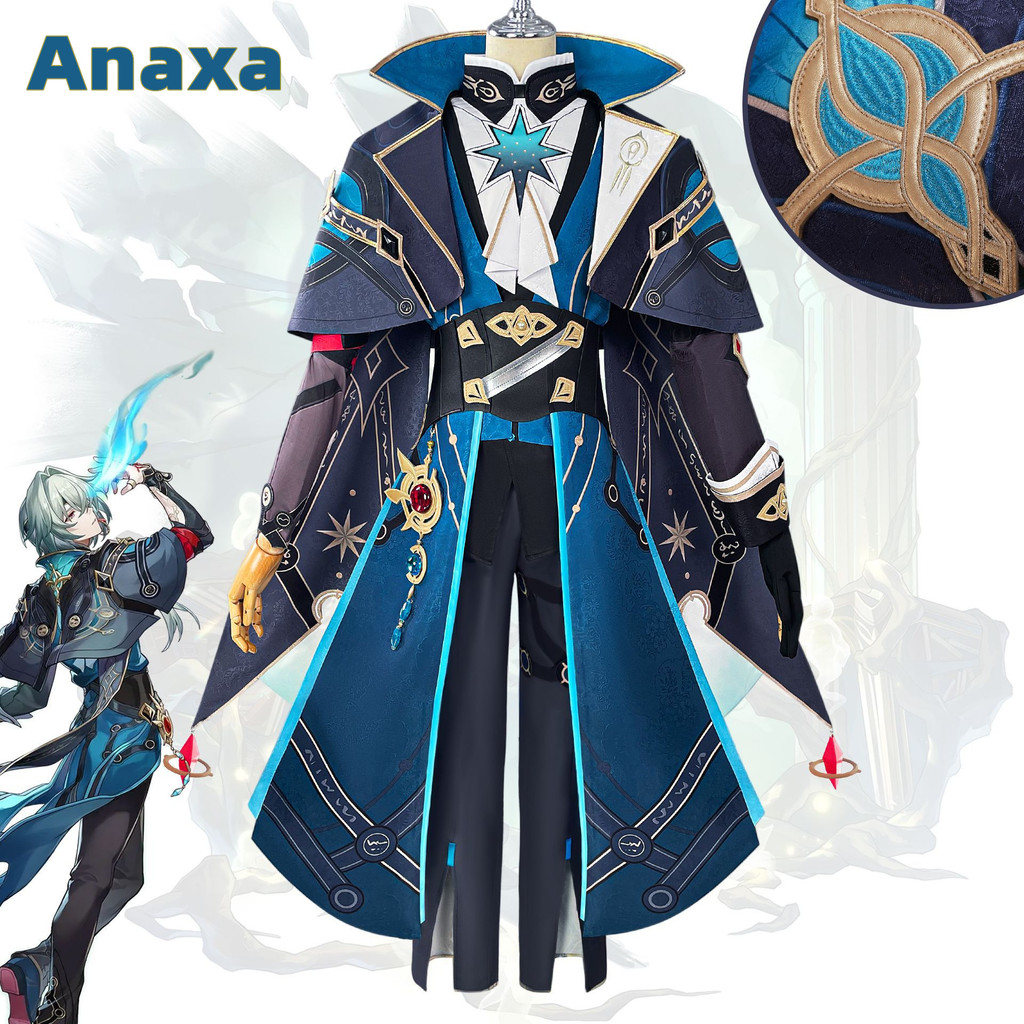 【Ready Stock】WUDU Anaxa Cos Costume Game Honkai Star Rail Anaxagoras ...