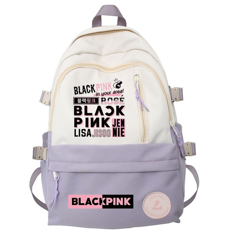 [Ready Stock] blackpink Star Merchandise Fan Schoolbag Student Harajuku ...