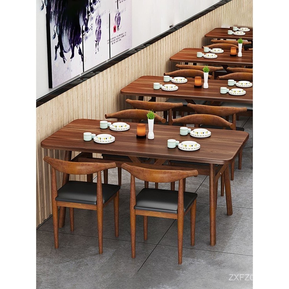 Economic Dining Table Set for Restaurant Breakfast Shop Combination ...