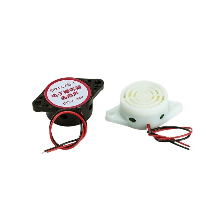 Active sounder high decibel buzzer 12V alarm SFM-27DC3-24V continuous ...