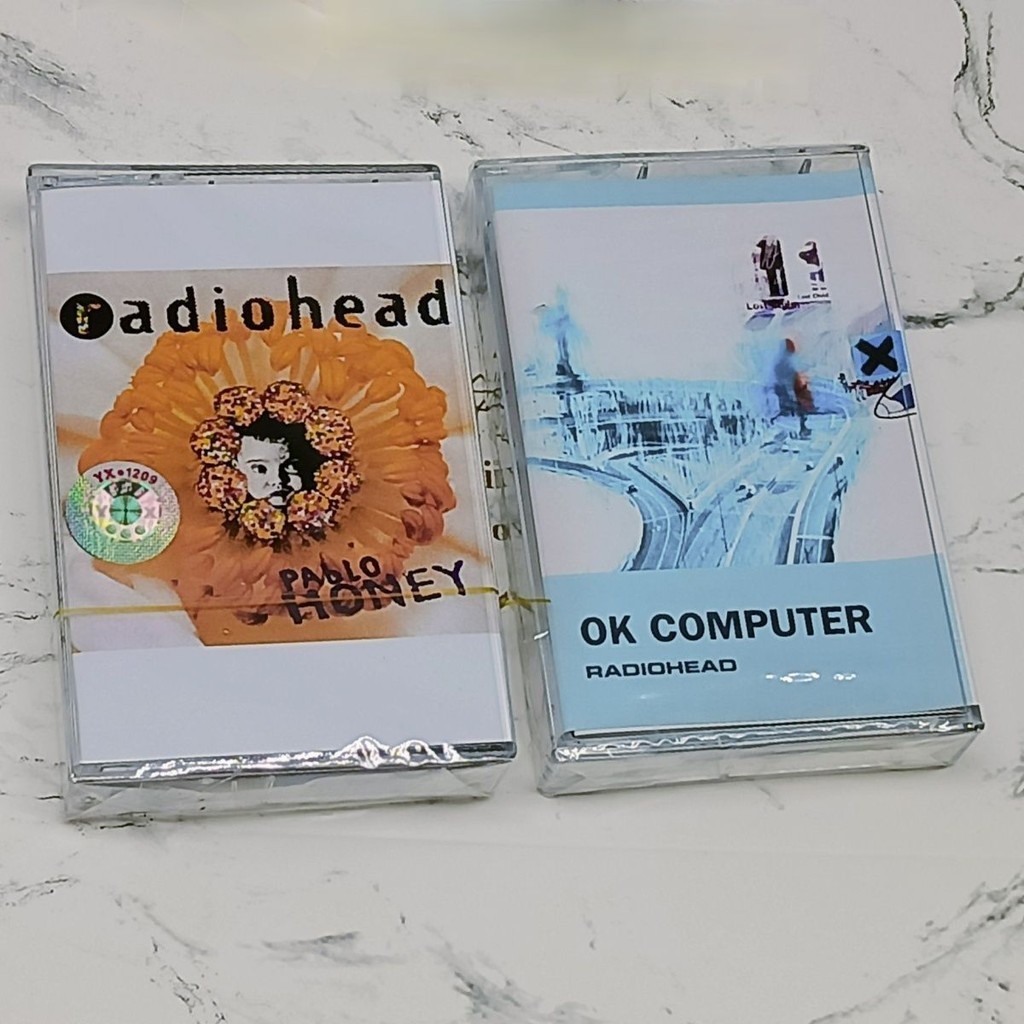 Radiohead Pablo Honey OK Computer Original Cassette Tape Brand New ...
