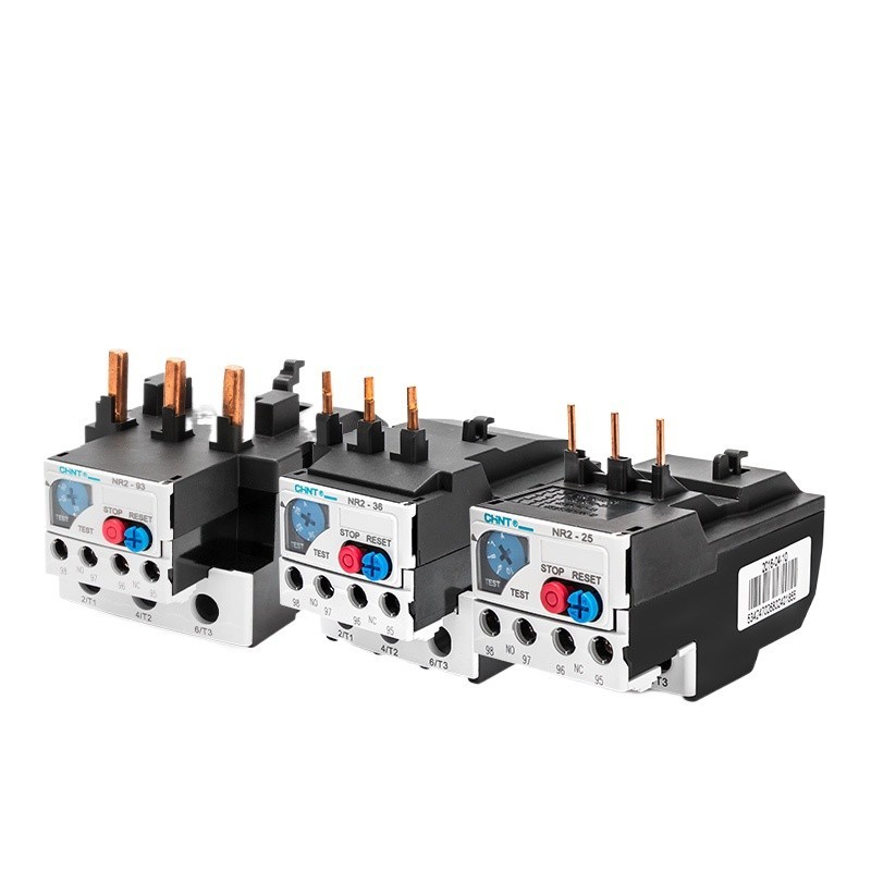 Chint thermal relay NR2-25 overload protection 220v thermal protection relay thermal overload ...