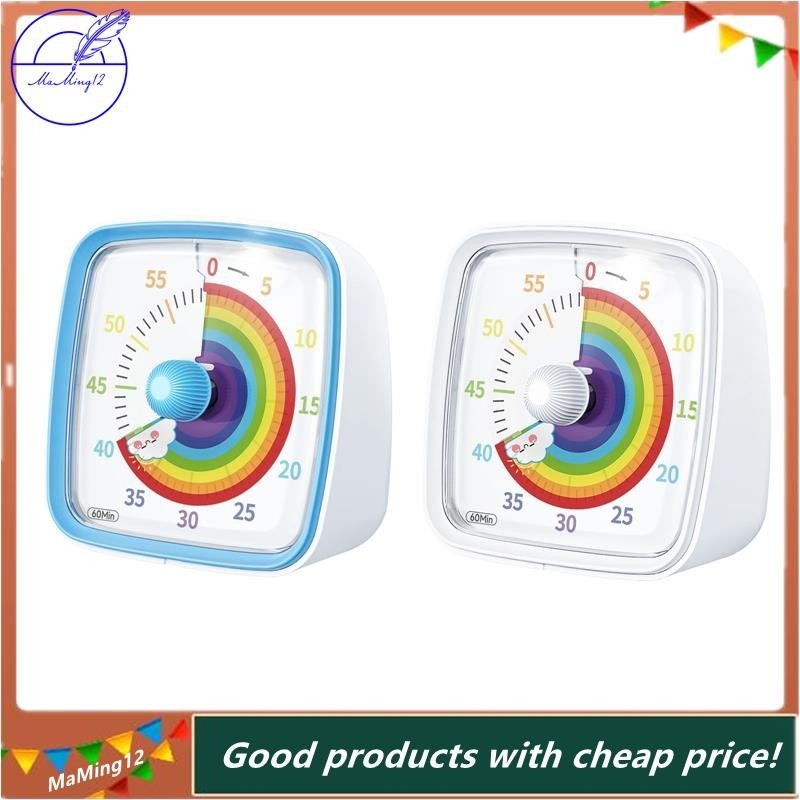 [MaMing] 60-Minute Visual Timer with Night Light, Countdown Timer ...