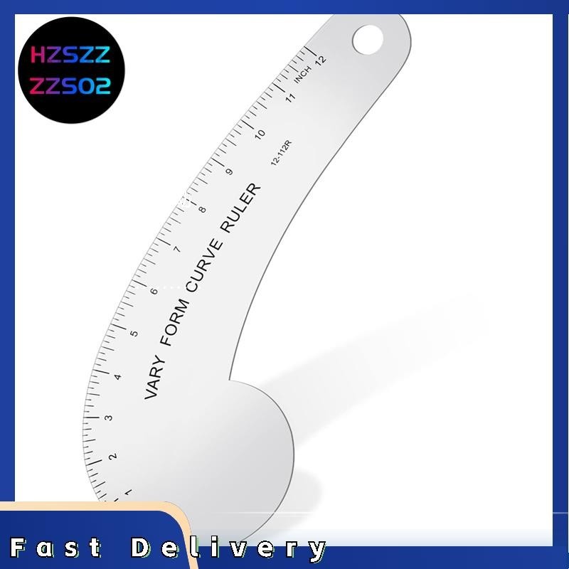 【Hzszzzzs02】Vary Form Curve Ruler 12Inch Solid Metal French Curve Hip ...