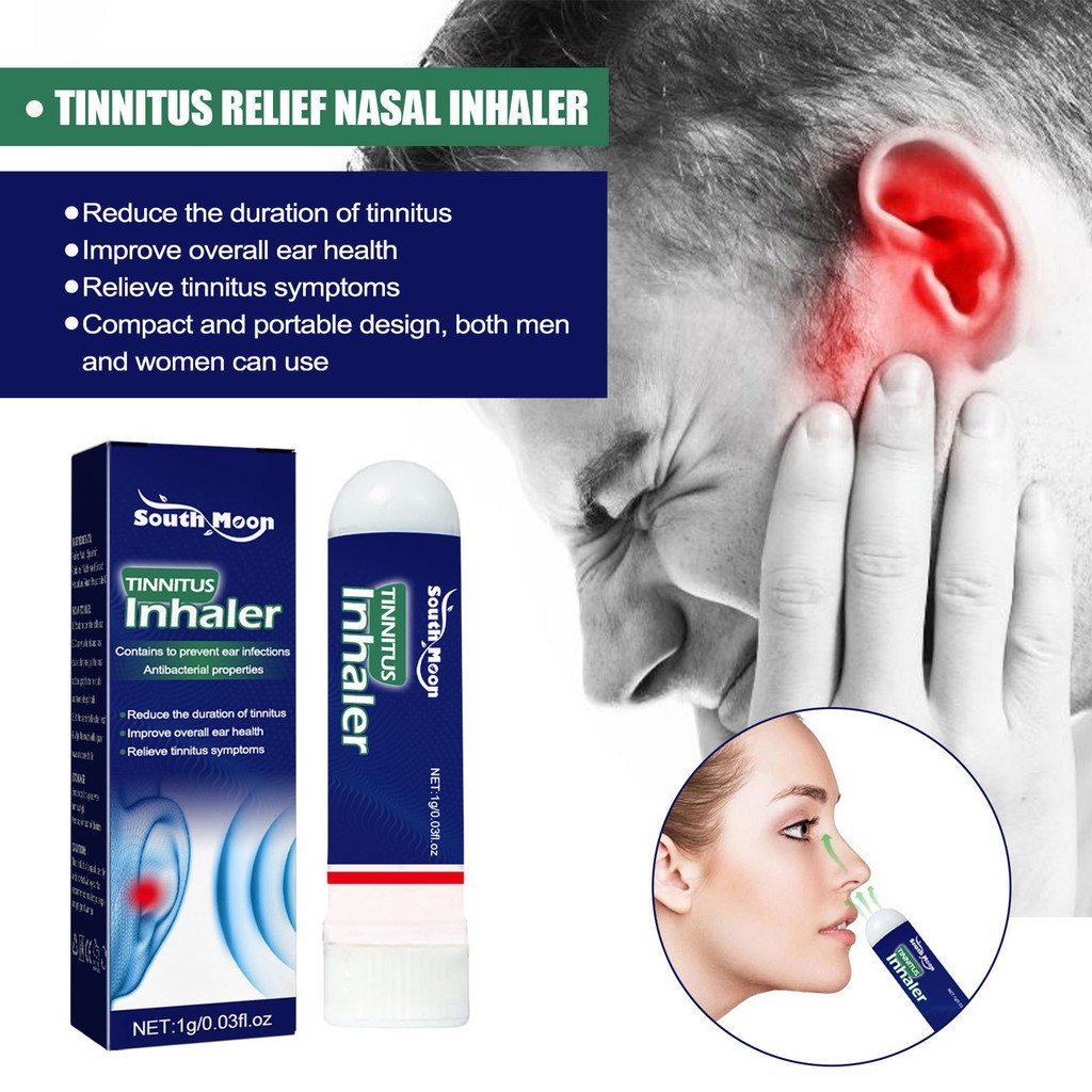 Instant Tinnitus Relief Nasal Inhalers Relieve Tinnitus Itching Earache ...