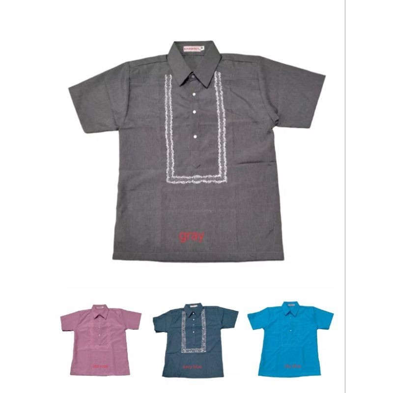 polo barong colored for adult(Hg0 b0Ss) | Shopee Philippines