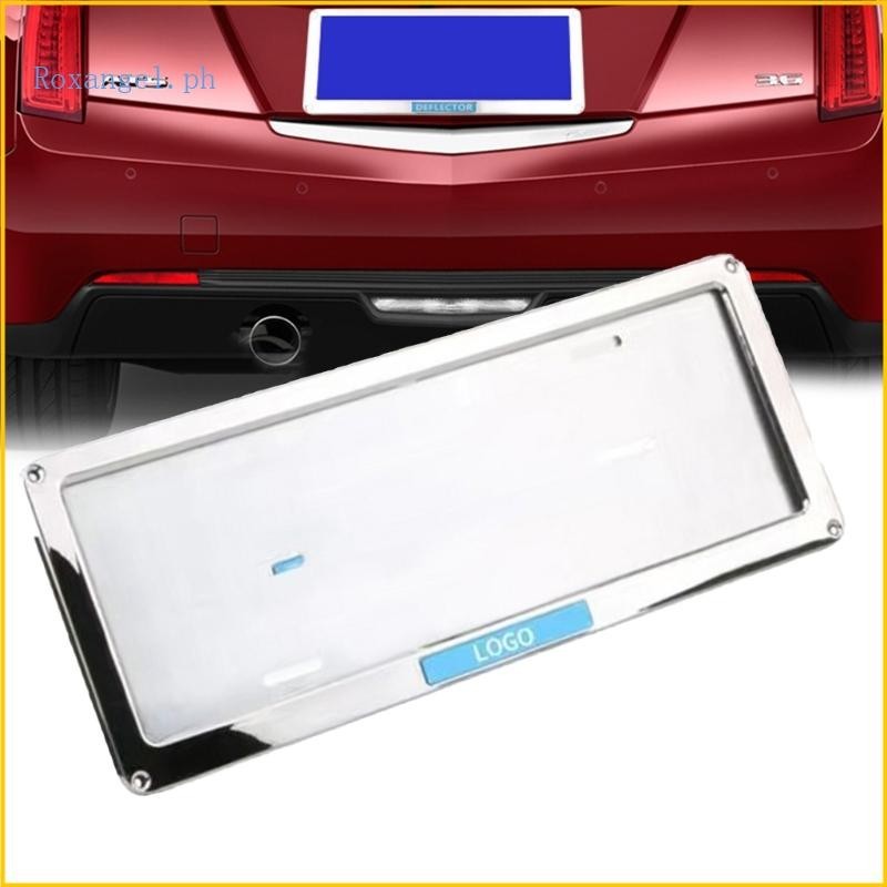 ROX License Plate Frame Aluminium Alloys Car License Plate Cover ...