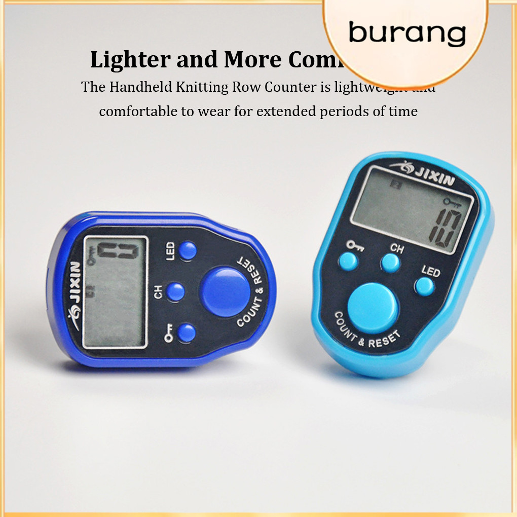 Palm Timer Finger Counter Clock Compact And Colorful LCD With Time ...
