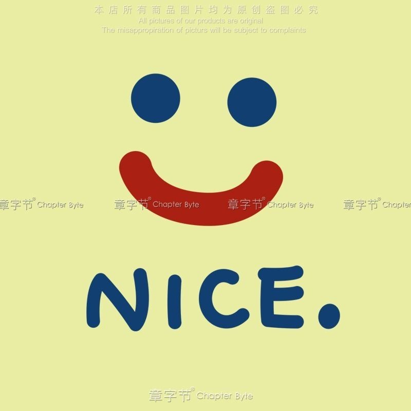 Nice Cute Cartoon Smiley Face Trendy Retro Smile Car Reflective Sticker ...