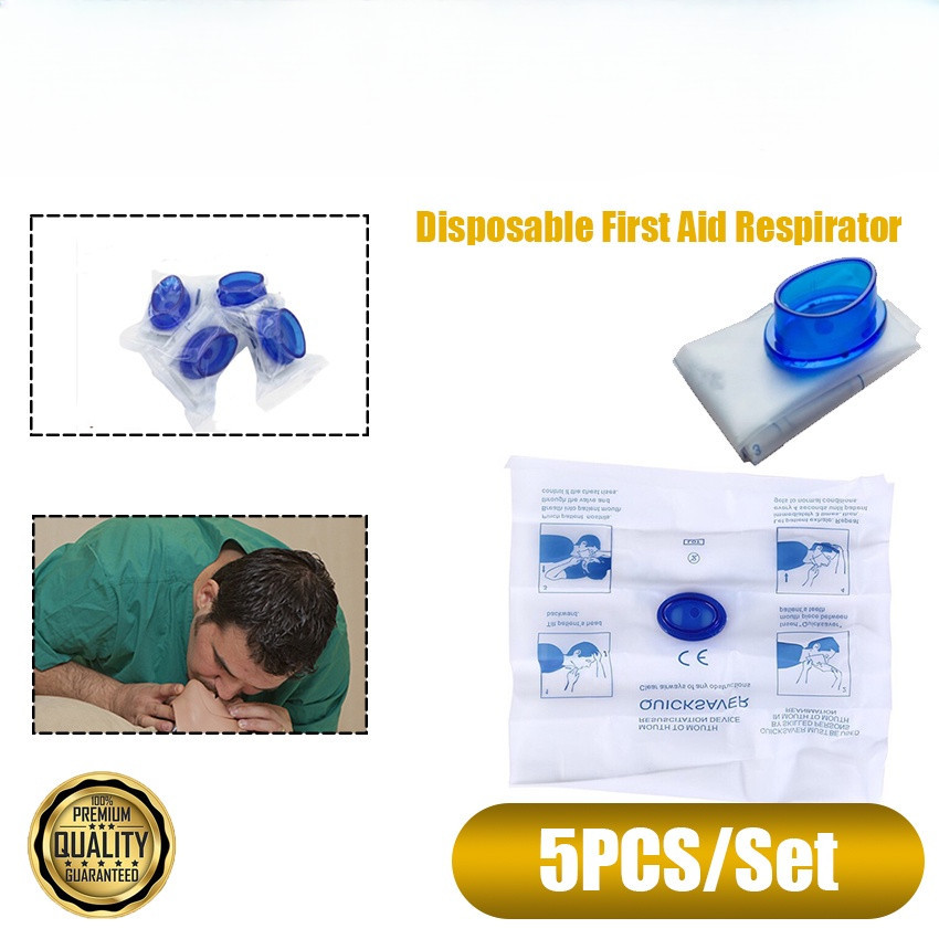 [Local Shipment] 5PCS disposable face masks, one-way baffle valves and ...