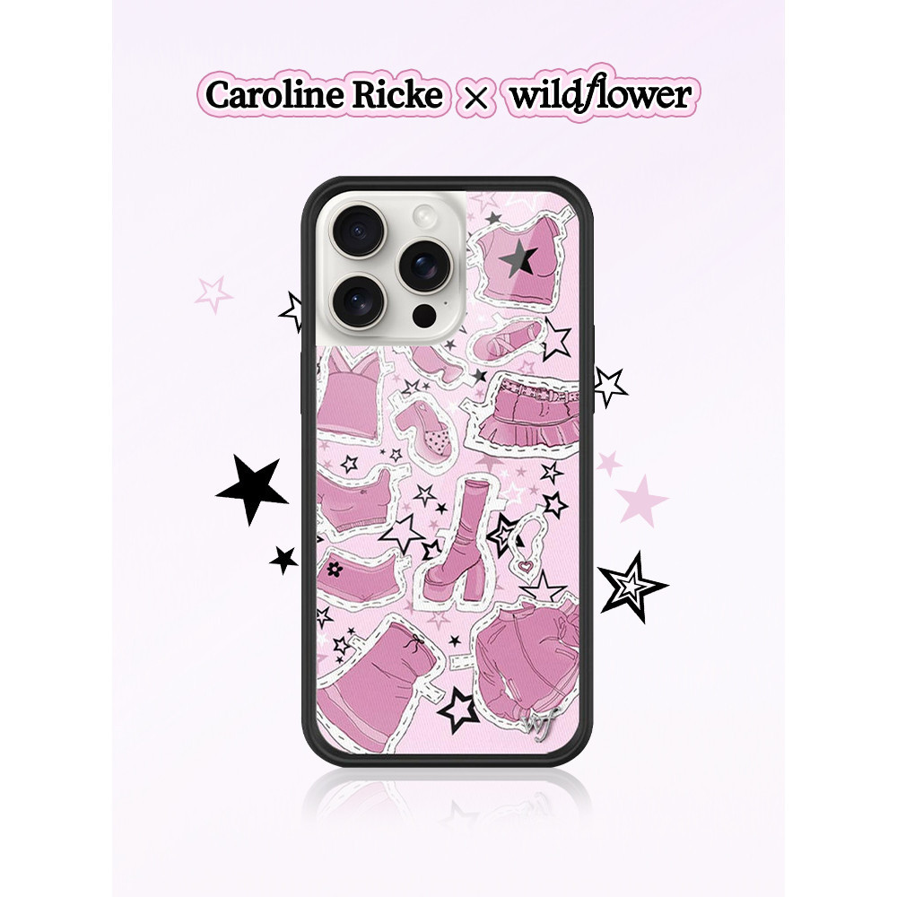 Caroline Ricke X Wildflower Joint Name Phone Case for IPhone 15 14 13 ...