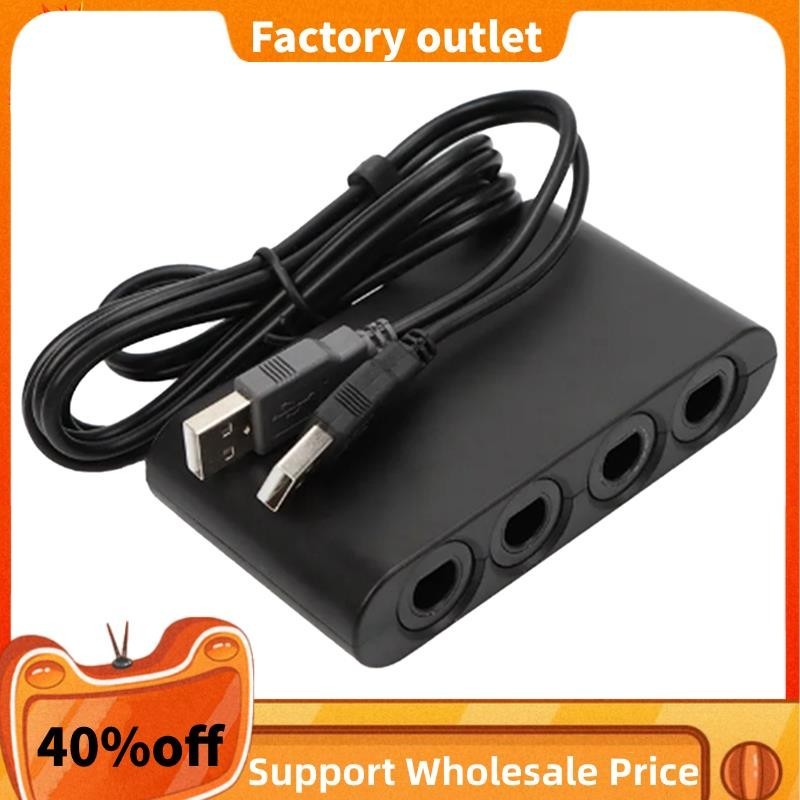 In Stock 4 Ports Game Converter for GameCube GC Controller USB Adapter ...