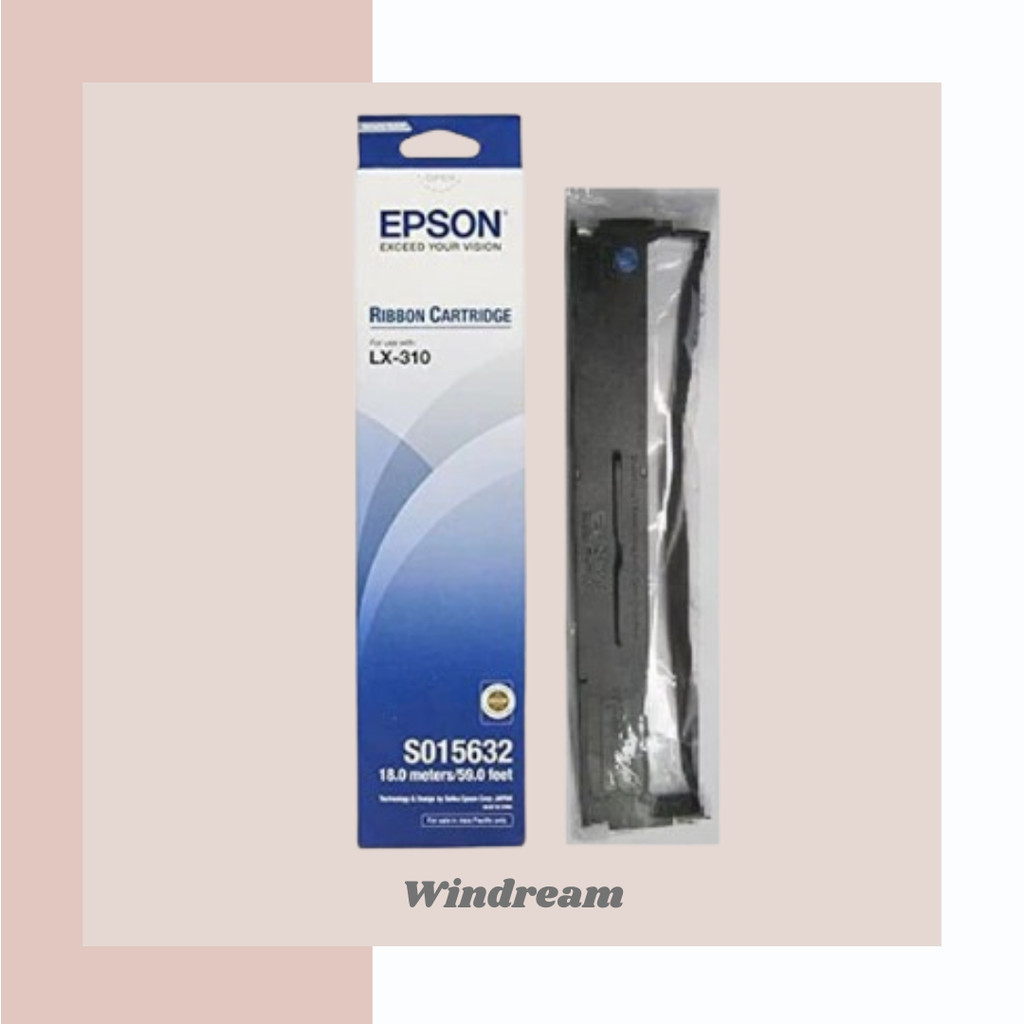 Epson LX-310 & epson LQ-310 Ribbon Cartridge SO15632 ORIGINAL | Shopee ...